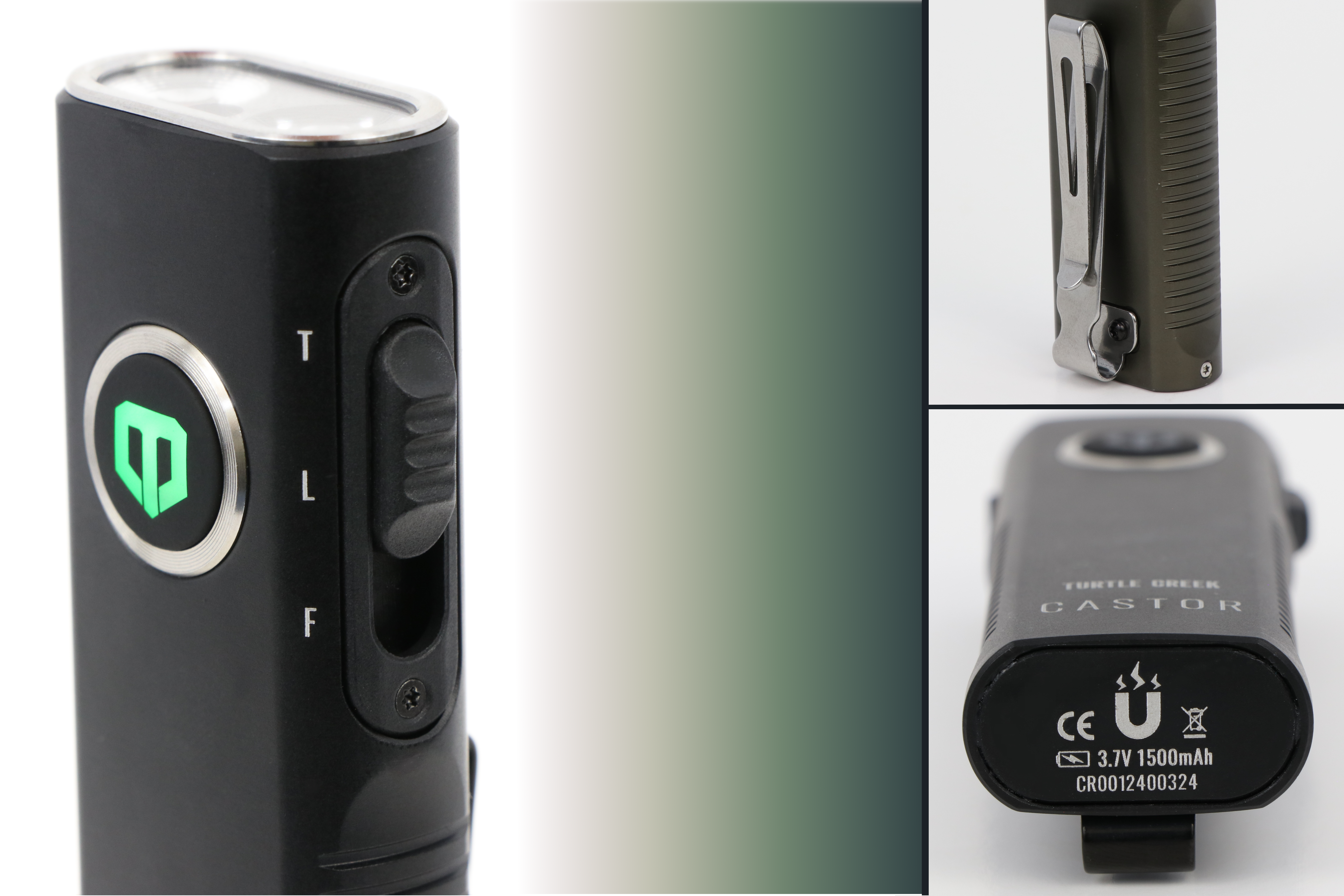 Castor - Elite 4-in-1 EDC Flashlight – Turtle Creek